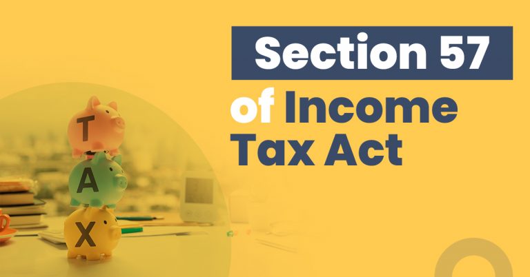 Section 57 of the Income Tax Act: Deductions from "Income from Other Sources"